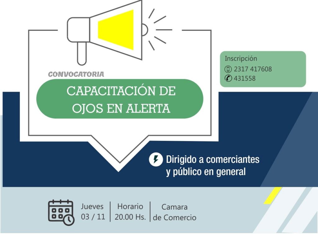 “Ojos en Alerta”: invitan a capacitación | Diario El 9 de Julio